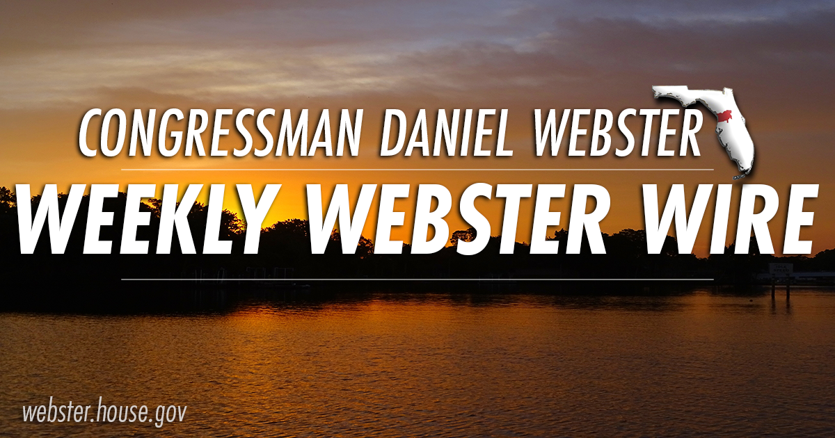 Newsletter Sign Up - United States Congressman Daniel Webster